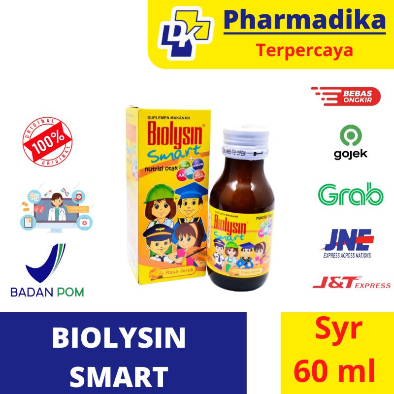 Jual BIOLYSIN SMART SYR 60ML | Shopee Indonesia