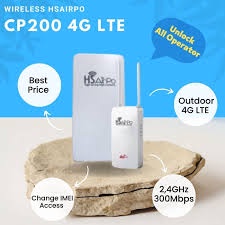 Jual HSAirPo CPE200-4G-LTE Access Point 4G LTE Outdoor Wireless 2.4ghz ...