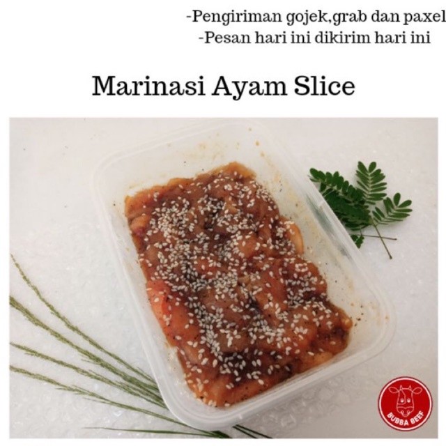 Jual (BISA INSTAN TIDAK PO) Marinasi Ayam Slice Dada Fillet 500gr ...
