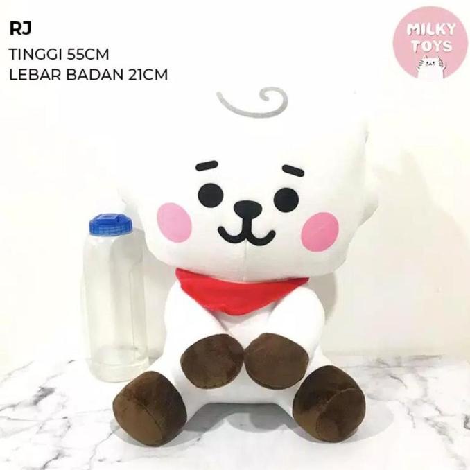 Jual Boneka Sitting Bts Bt21 Cute Jumbo Coocky Chimmy Tata Koya Rj ...