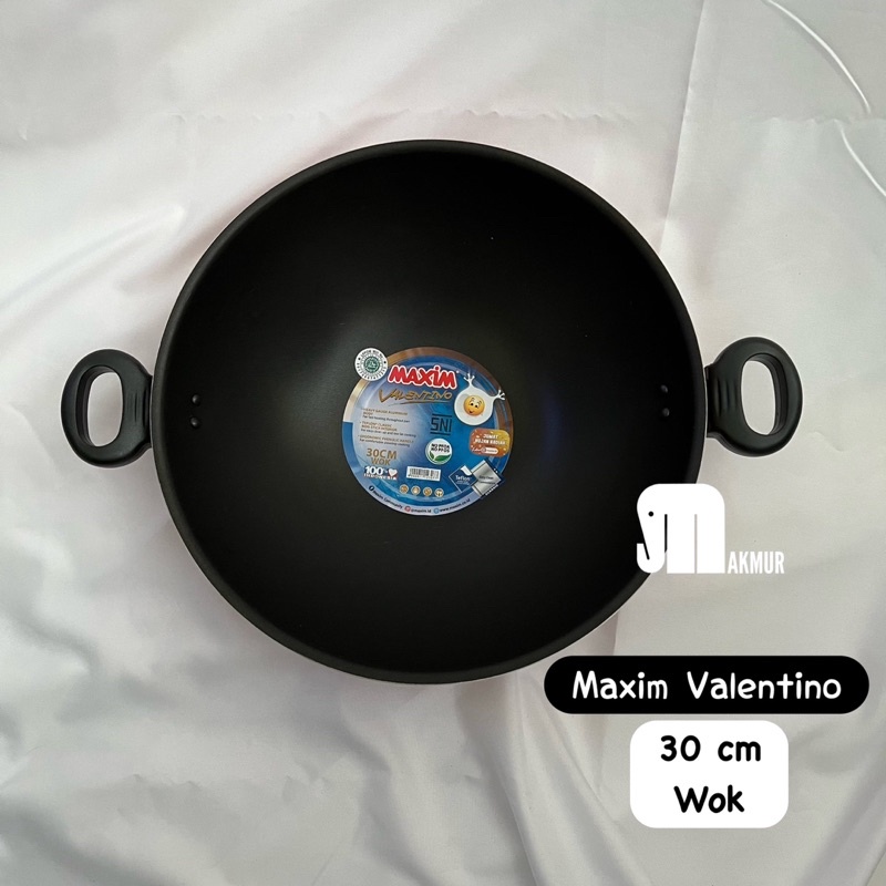 Jual Wajan Maxim Valentino Wok 30 cm | Shopee Indonesia