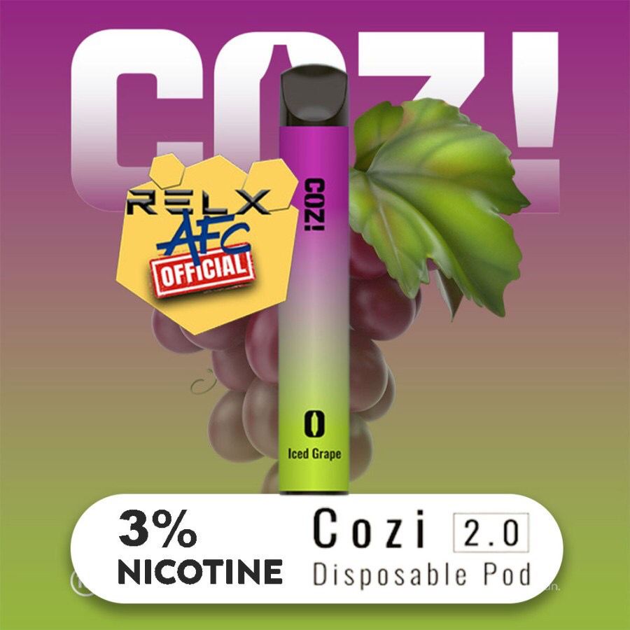 Jual cozi 2.0 pod disposable 600 puffs pod system ori | Shopee Indonesia