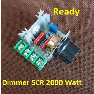 Jual Dimmer SCR 2000W Regulator Voltage 220V AC Motor gurinda bor Dimmer | Shopee Indonesia