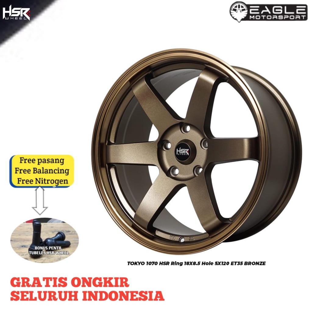 Jual EAGLE | VELG MOBIL R18 RING 18 DESIGN JDM HSR TOKYO VELG MOBIL BMW ...