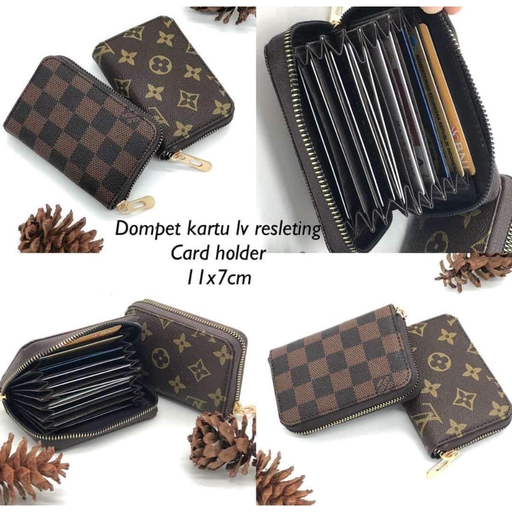 Jual DOMPET KARTU LV RESLETING | Shopee Indonesia