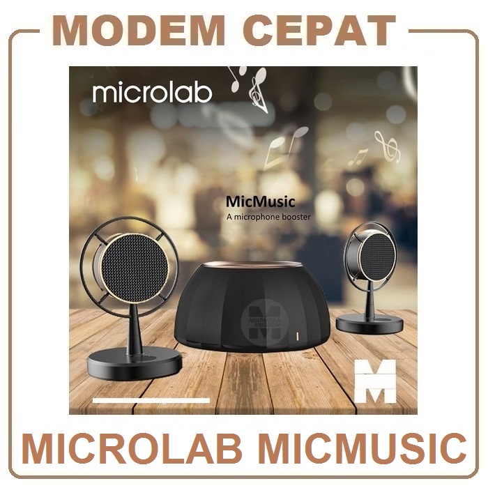 Jual Microlab Micmusic 10 Watt RMS Wireless Bluetooth Multimedia Speaker | Shopee Indonesia