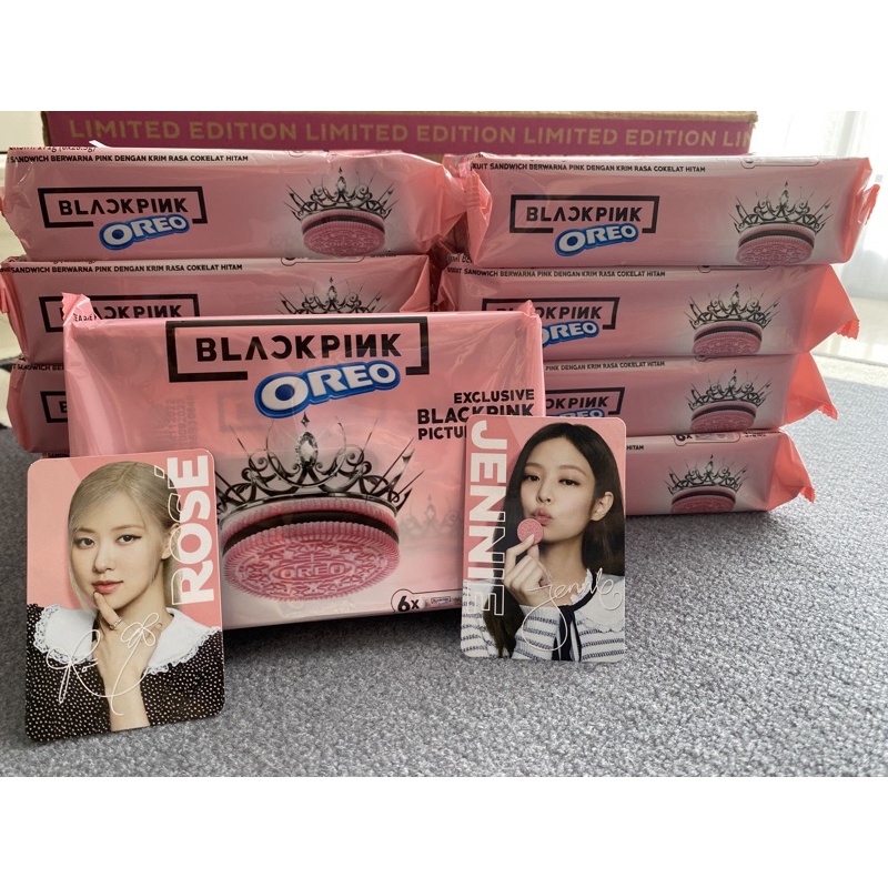 Jual OREO BLACKPINK - with PC JISOO JENNIE LISA ROSE | Shopee Indonesia
