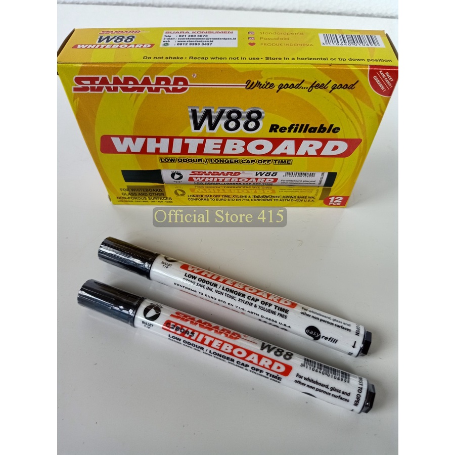 Jual Spidol Besar Whiteboard Papan Tulis Warna Hitam Biru Merah ...
