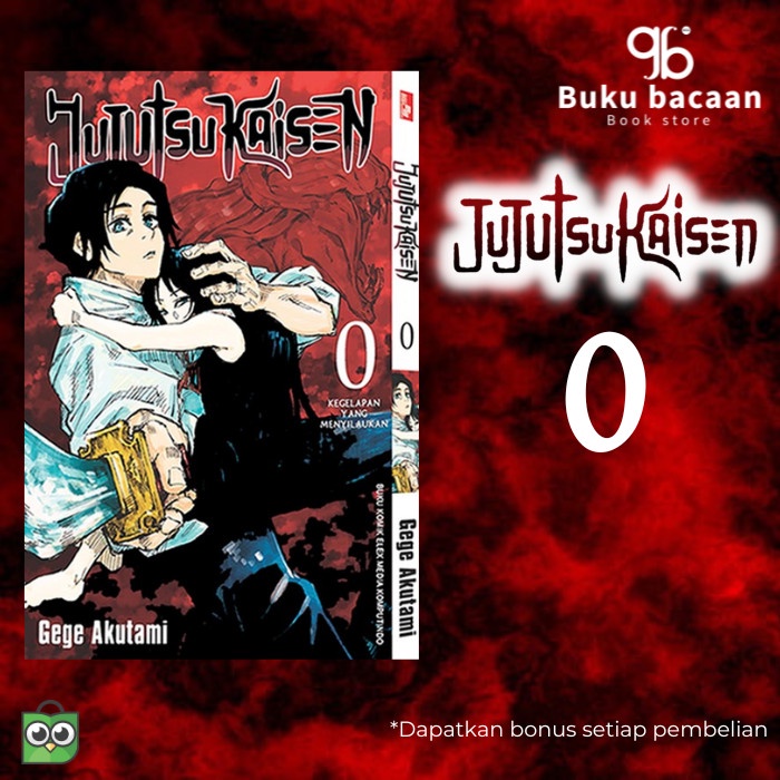 Jual NEW!! Komik Manga Jujutsu Kaisen 0 - Gege Akutami Original | Shopee Indonesia