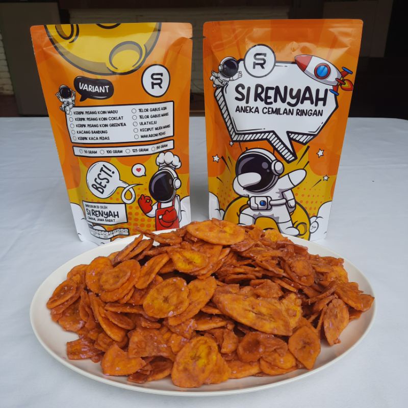 Jual Aneka Snack Keripik Pisang Telur Gabus Ulat keju Keciput Kacang ...
