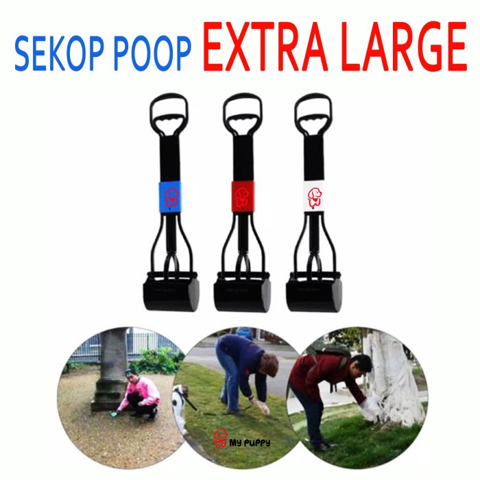 Jual Poop Scoop Extra Large - Sekop Untuk Ambil Poop Hewan | Shopee ...