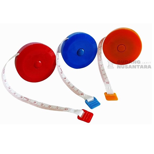 Jual Meteran rol kecil / meteran kain / meteran tarik | Shopee Indonesia