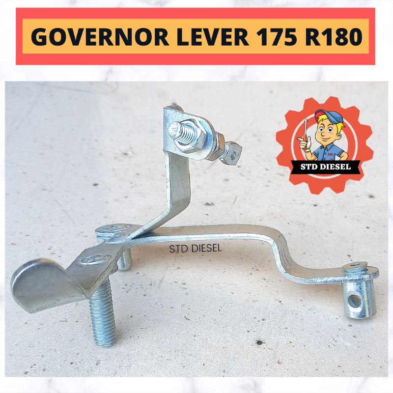 Jual GOVERNOR LEVER ASSY R175 R180 MESIN DIESEL 7 8 HP PK GAS GAS AN ...
