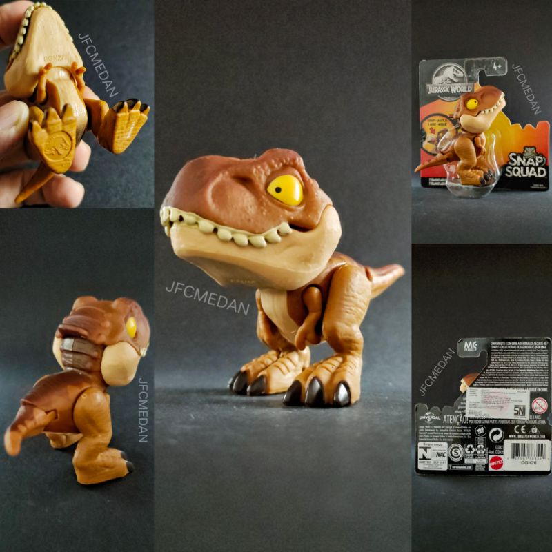 Jual tyranosaurus rex jurassic world snap squad | Shopee Indonesia