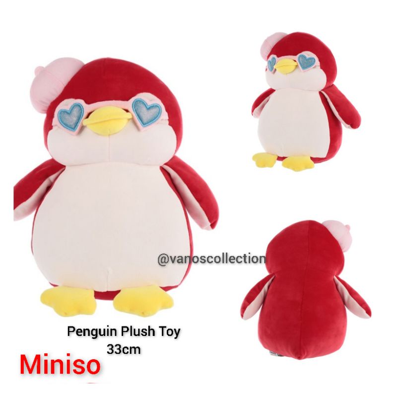 Jual Miniso Penguin Love Plush Toy | Shopee Indonesia