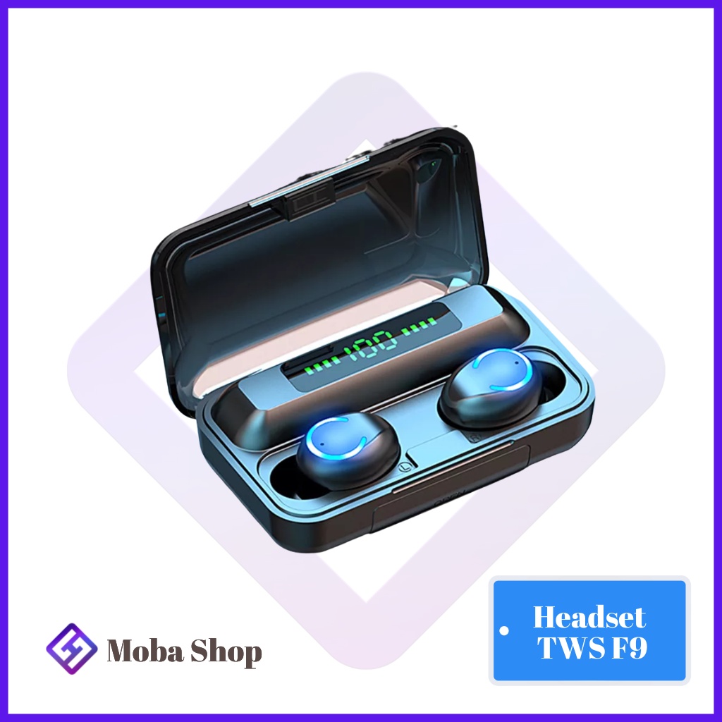 Jual Headset TWS F9 headset bluetooth | Shopee Indonesia