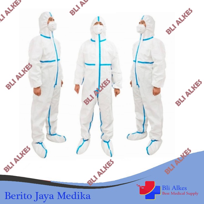 Jual Baju APD Microporus seam seal Hazmat Microporus Seam Seal Baju ...