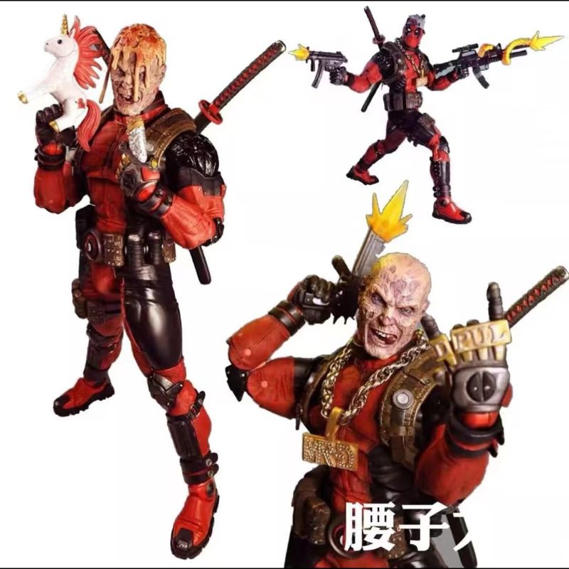 Jual Neca Ultimate Epic Marvel Deadpool Super poseable Figure | Shopee ...