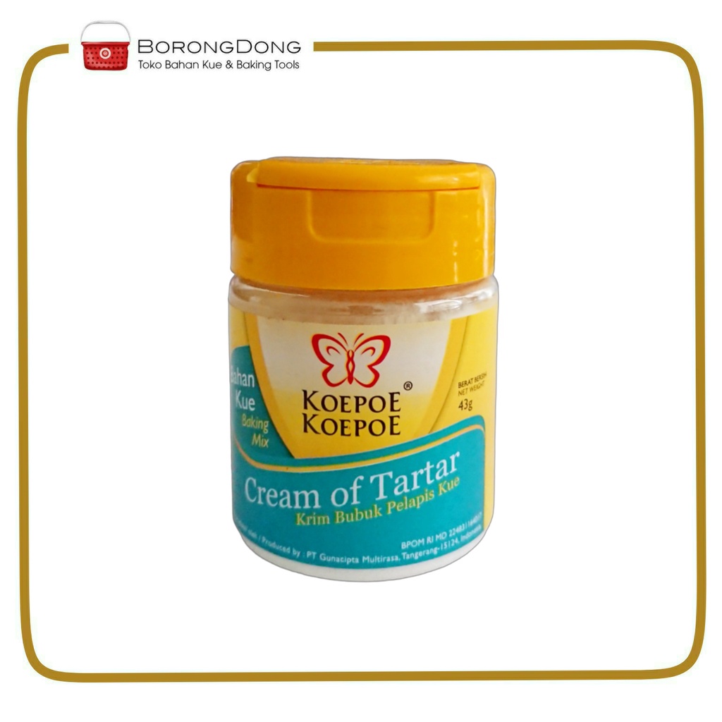 Jual Koepoe Cream of Tartar 43g | Shopee Indonesia