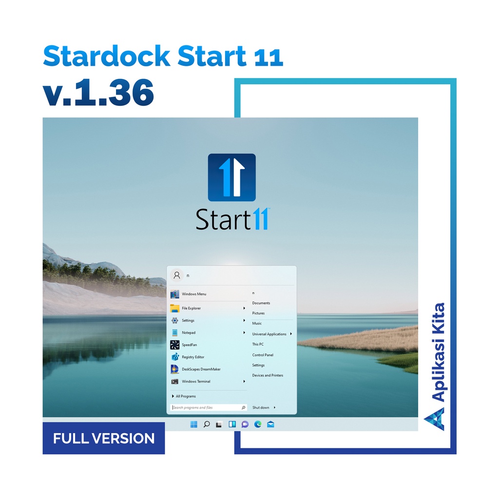 Jual [FULL VERSION] Stardock Start11 v1.36 - For Windows | Shopee Indonesia