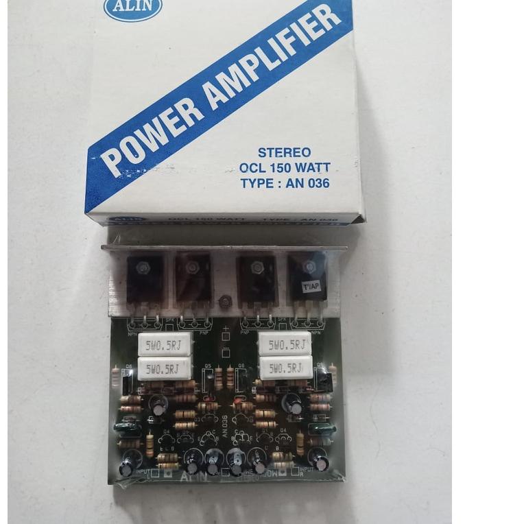 Jual Miliki 빠 KIT POWER AMPLIFIER OCL 150 WATT STEREO 150 WATT SHOGUN ...
