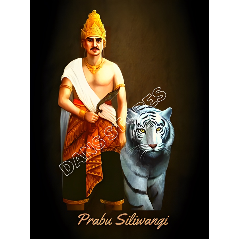 Jual Poster Prabu Siliwangi Hiasan Dinding Untuk Pajangan atau Wall ...