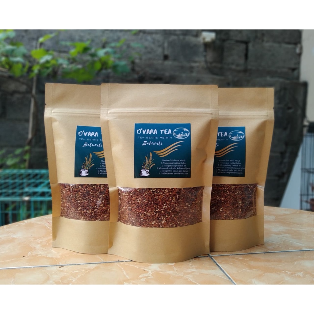 Jual Teh Beras Merah Ovara Bali | Shopee Indonesia