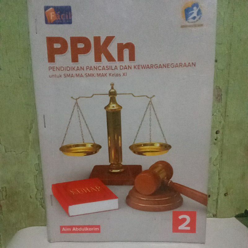 Jual buku PPKN UNTUK SMA/MA/SMK/MAK KELAS XI karangan Aim Abdulkarim ...