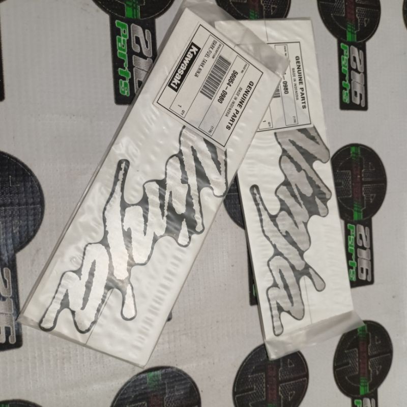 Jual Stiker setiker striping Tangki tengki Tangki Hitam Ninja RR ...