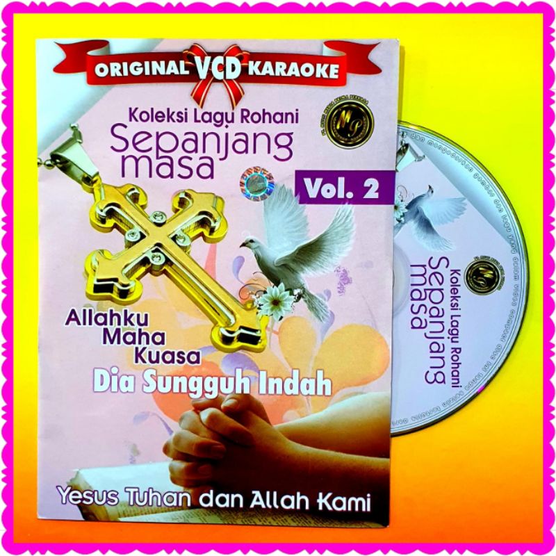 Jual KASET ORIGINAL VIDEO LAGU ROHANI KRISTEN BISA KARAOKE VOCAL ON OF ...