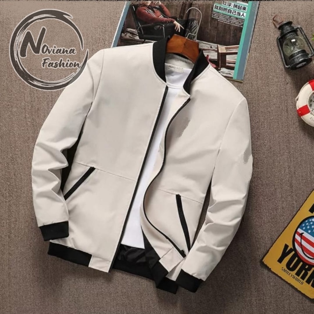 Jual Jaket Pria Casual/Formal Jaket Bomber Kantoran Terbaru | Shopee ...