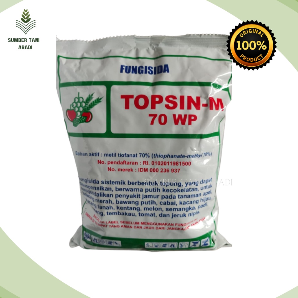 Jual Topsin-M 70 WP - 500 gr - Fungisida pengendali busuk buah dan ...