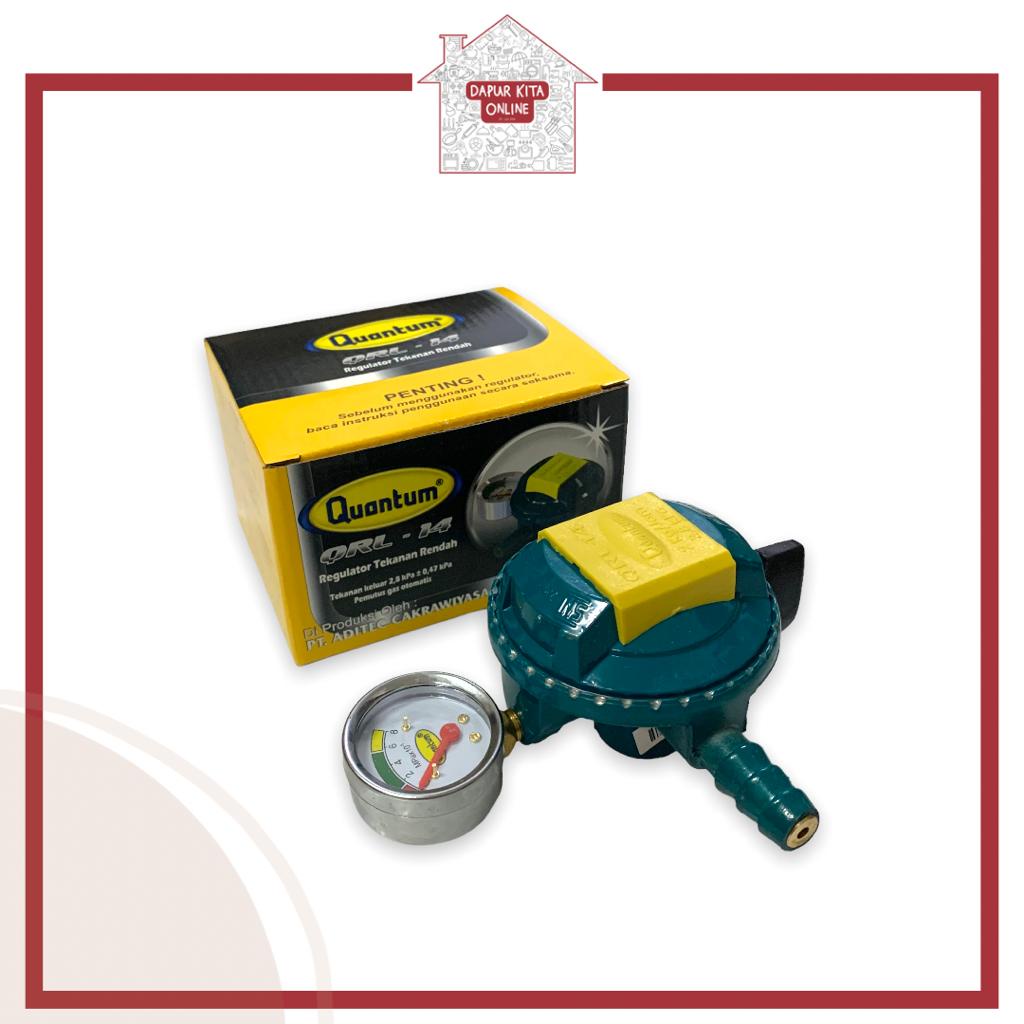Jual REGULATOR QUANTUM QRL 14 METER TEKANAN RENDAH / LOW PRESSURE ...
