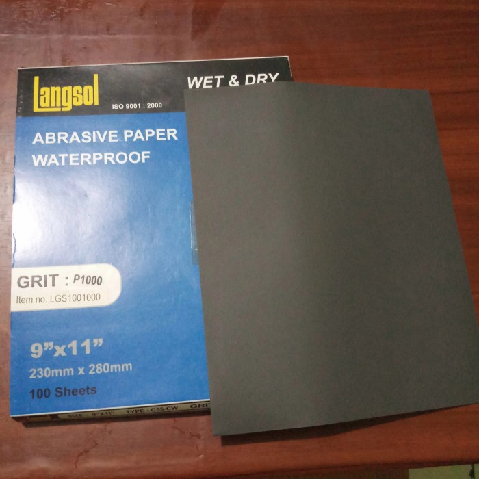 Jual LANGSOL AMPLAS P1000 | Shopee Indonesia