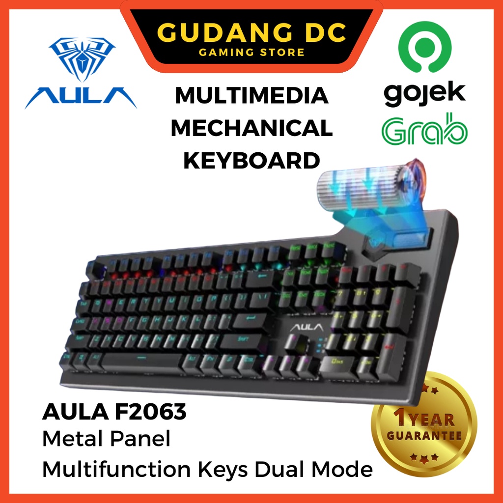 Jual Keyboard Gaming Multimedia Mechanical RGB Macro Software Blue ...