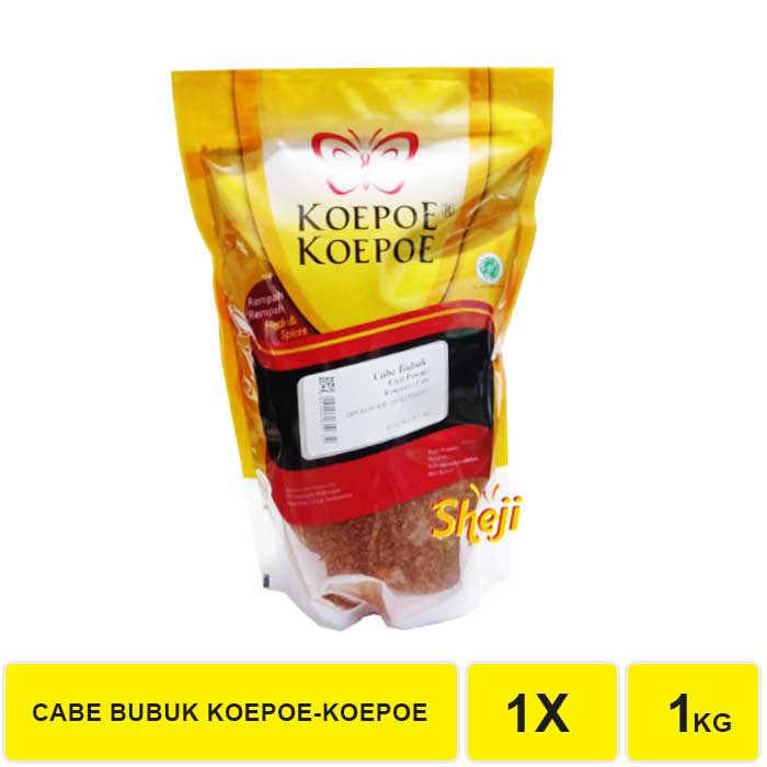 Jual CABE BUBUK/CHILI POWDER KOEPOE KOEPOE 1KG (SM) | Shopee Indonesia