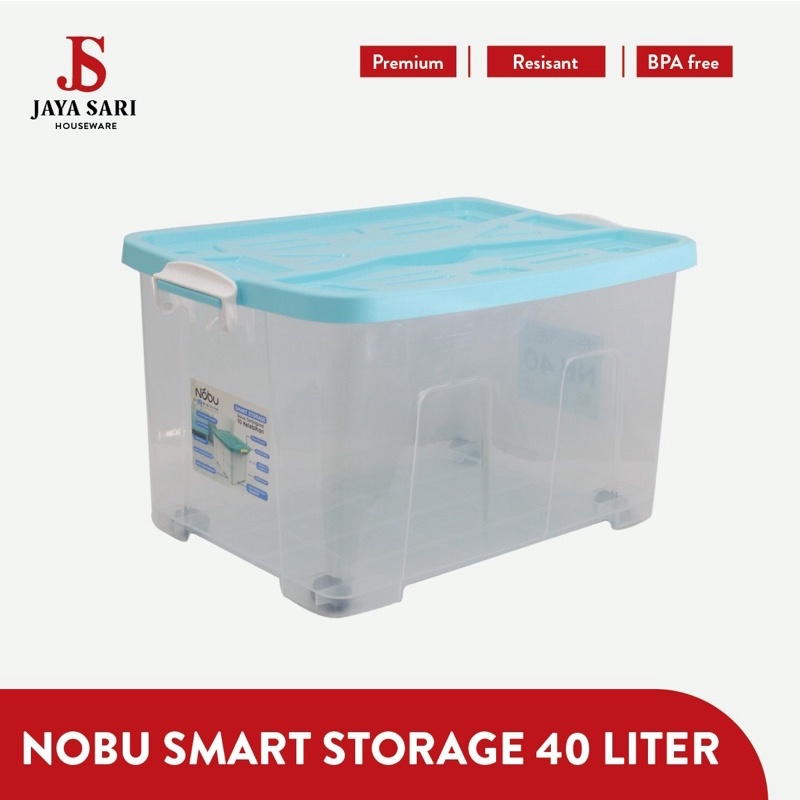Jual Nobu smart storage Nb40 / box container nobu 40 liter | Shopee Indonesia