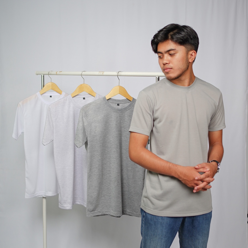 Jual Kaos Polos / baju oblong dewasa / kaos katun pria wanita ...