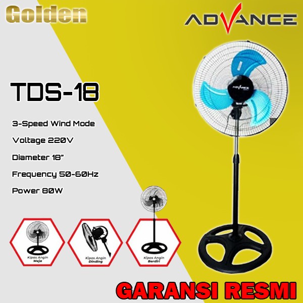 Jual Advance TDS-18 TDS18 Kipas Angin 3in1 18" 18 inch | Shopee Indonesia