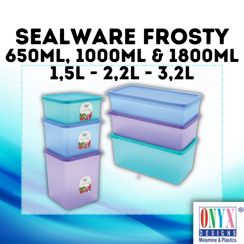 Jual Kotak Makan Plastik Serbaguna Ukuran 650ml, 1000ml, 1800ml, 1.5L dan 3,2L- Tempat Bekal ...