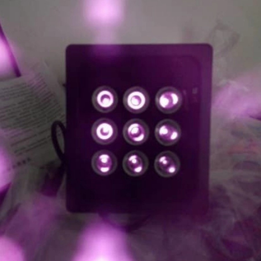 Jual Infrared Illuminator, 850nm 12V DC 9 LEDs 90 Degree Wide Angle IR ...