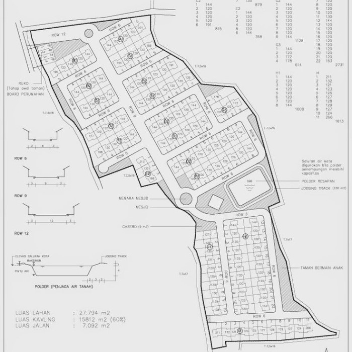 Jual Gambar Master Plan Perumahan / Site Plan Perumahan | Shopee Indonesia