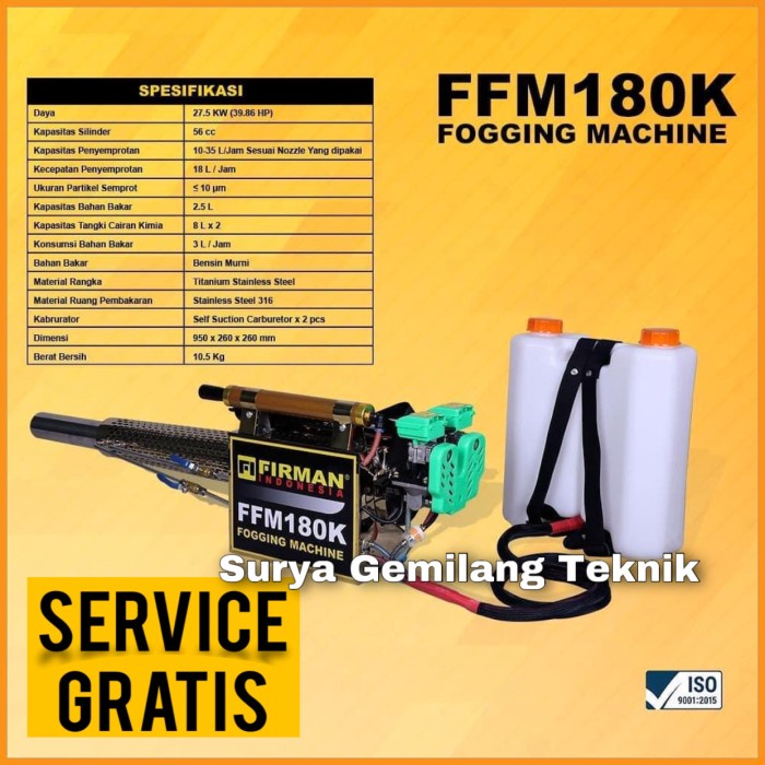 Jual Mesin Fogging Ffm180K Firman Alat Semprot Nyamuk Alat Fogging Asap ... Jual Mesin Fogging Ffm180K Firman Alat Semprot Nyamuk Alat Fogging Asap ...