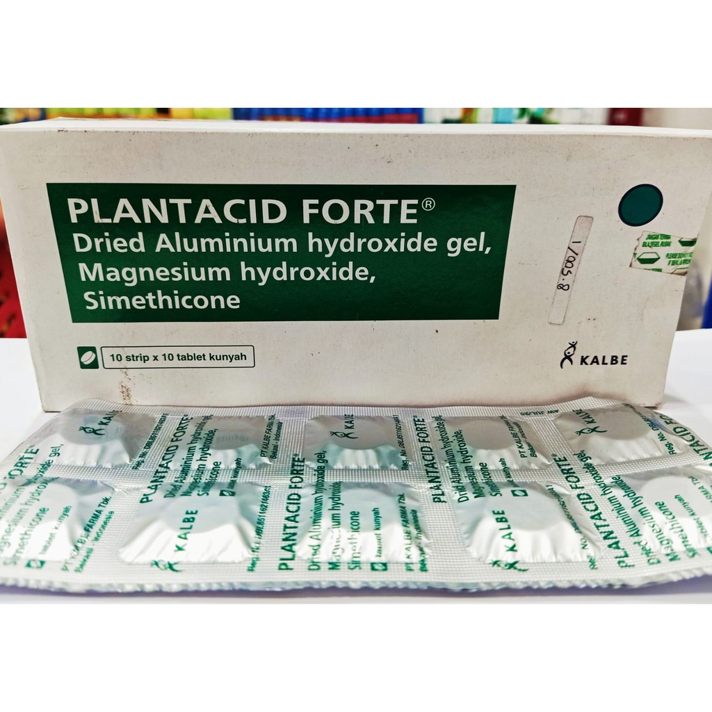 Jual Plantacid Forte 𝟏 𝐒𝐓𝐑𝐈𝐏 𝐈𝐒𝐈 𝟏𝟎 𝐓𝐀𝐁𝐋𝐄𝐓 𝐊𝐔𝐍𝐘𝐀𝐇 - Meredakan Maag ...