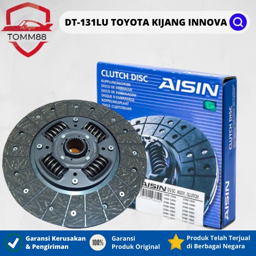 Jual AISIN CLUTCH DISC DT-131LU KAMPAS PLAT KOPLING TOYOTA KIJANG INNOVA /100% ORIGINAL | Shopee ...
