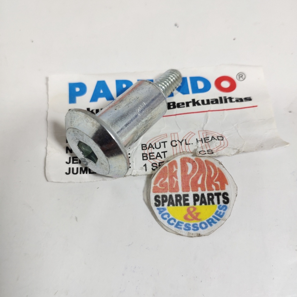 Jual Baut Cylinder Head L Beat Vario Blade Revo silinder bolt | Shopee ...