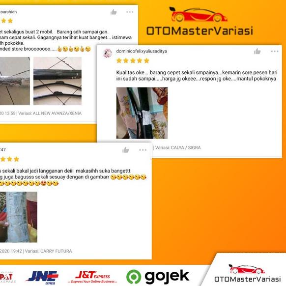 Jual Banyak Peminat Wiper Frameless kaca mobil Honda City | Shopee ...