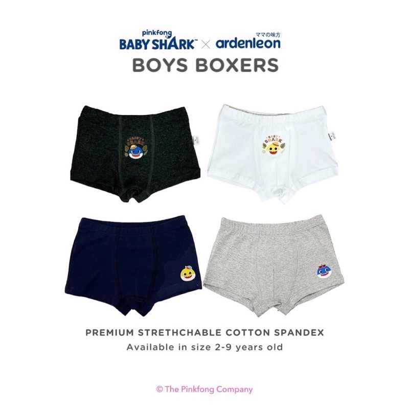 Jual Pinkfong Baby Shark Boy Boxer/ Shorts / Celana pendek anak laki ...