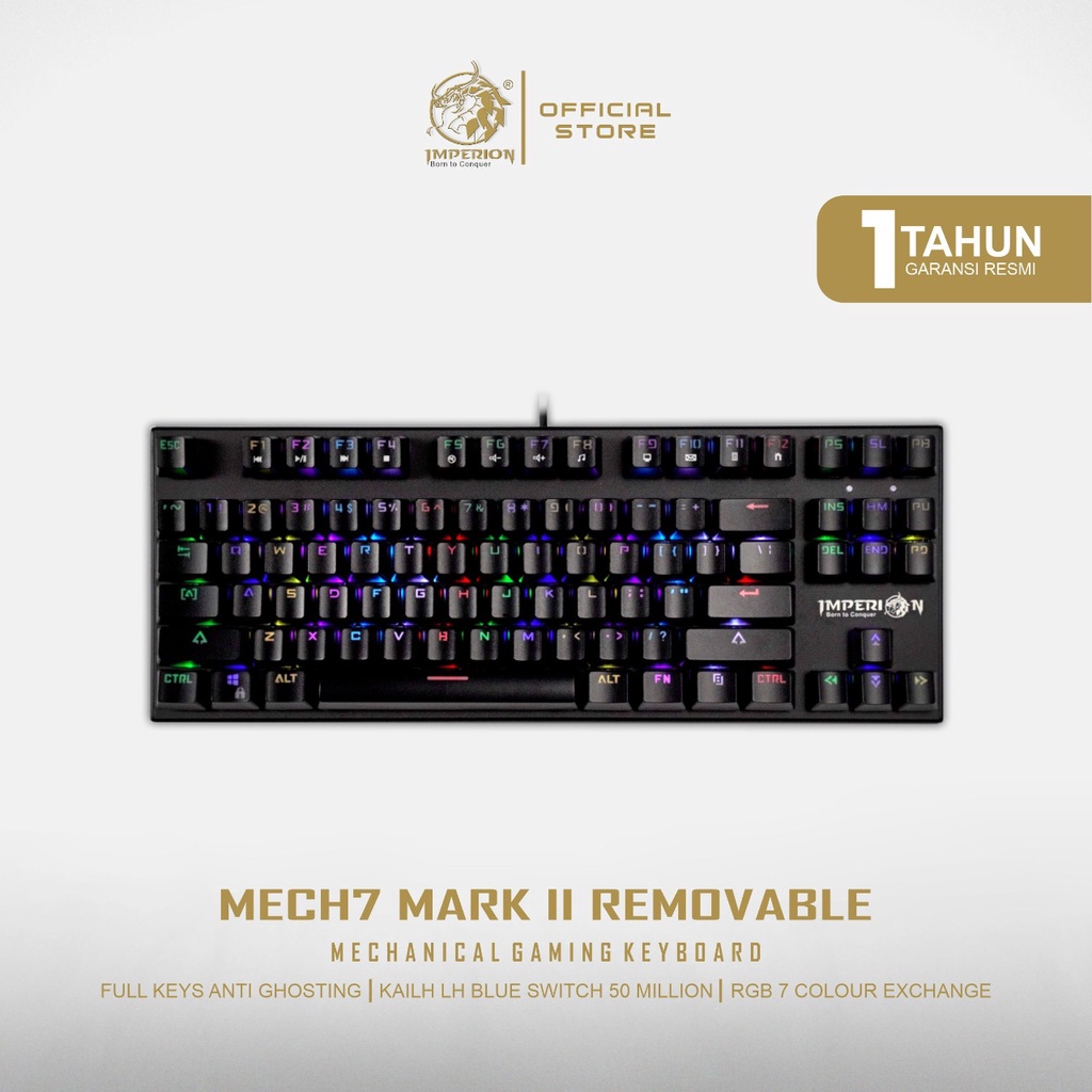 Jual Imperion Mech 7 Mark2 Hotswap Keyboard | Shopee Indonesia