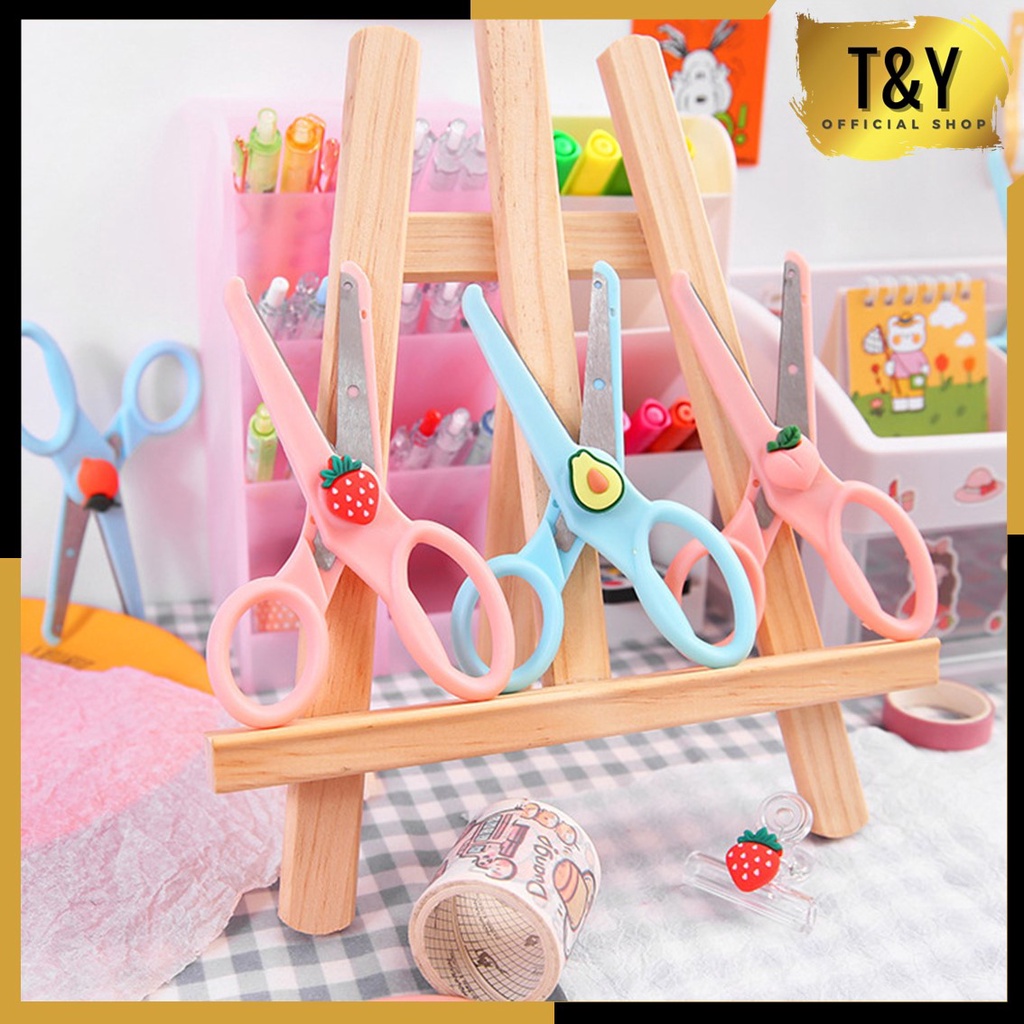 Jual T&Y Gunting Cute Alat Tulis Anak Sekolah Kartun Diy Kertas Buatan ...